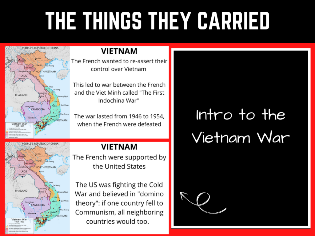 The Things They Carried | Made By Teachers