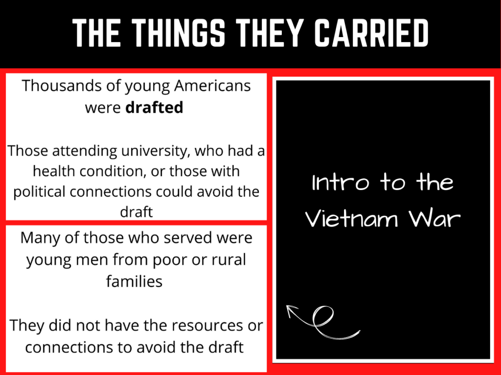 The Things They Carried | Made By Teachers