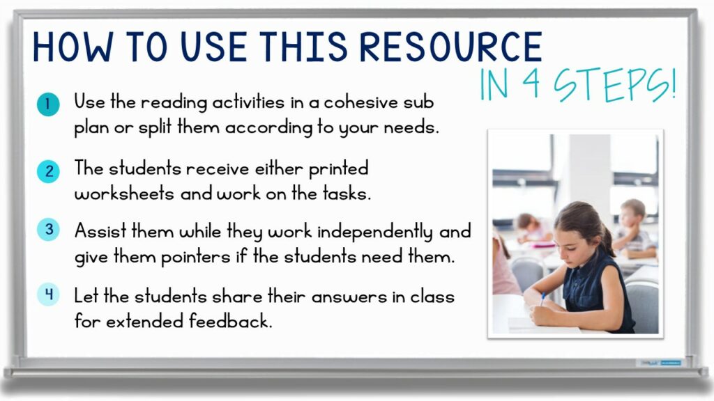 Emergency Sub Plans Worksheets - Oscar Wilde Short Story Reading ...