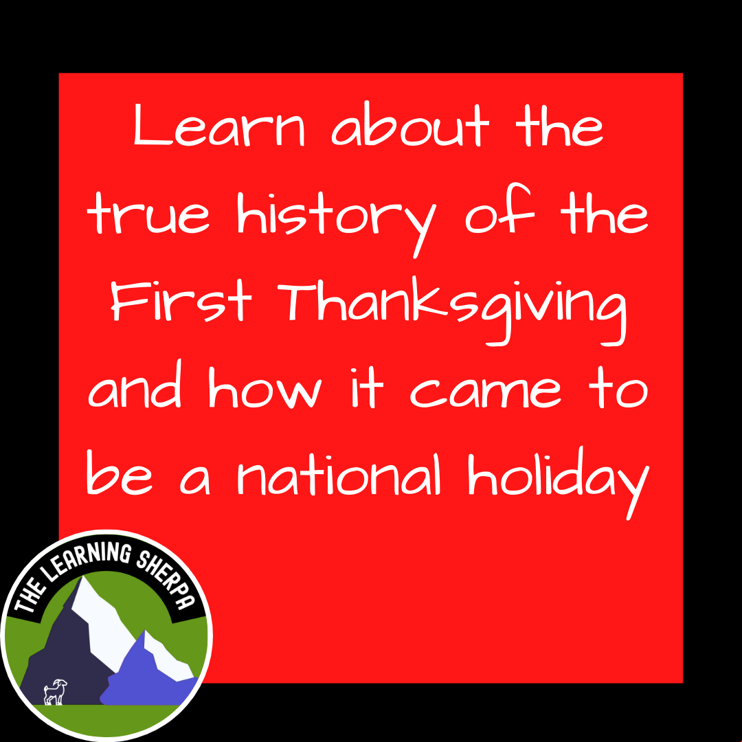 The First Thanksgiving Fact or Fiction | High School Holiday Lesson | 9 ...