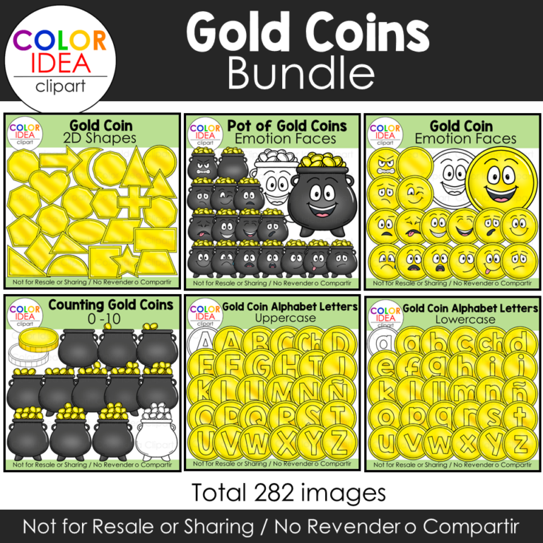 Gold Coin Bundle | Made By Teachers