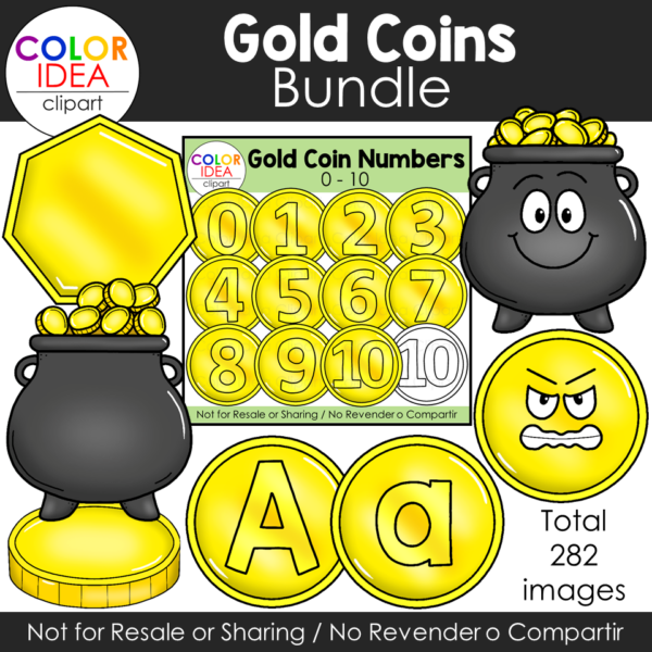Gold Coin Bundle | Made By Teachers