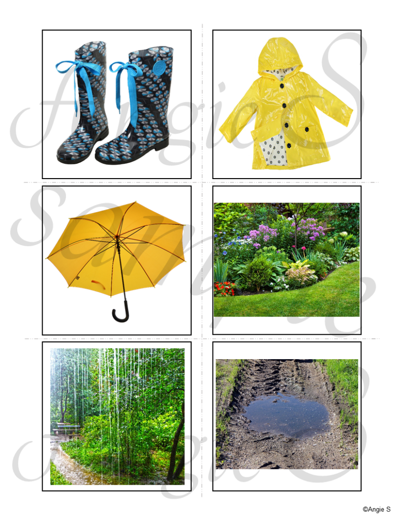 Spring Flashcards for Speech Therapy and ESL | Picture Vocabulary Cards ...