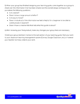 Survival Spanish - Spanish Sub Lesson Plan for Intermediate Students ...