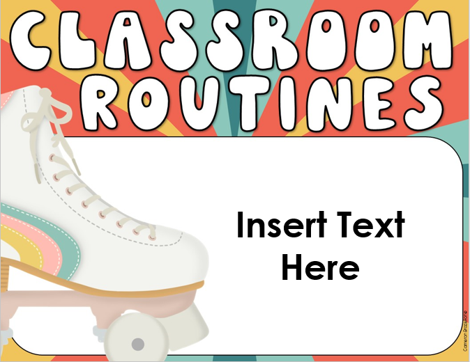 Back to School Open House Meet the Teacher Groovy Retro Vibes Theme ...