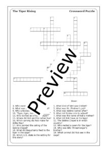 Kate DiCamillo "The Tiger Rising" worksheets | Made By Teachers