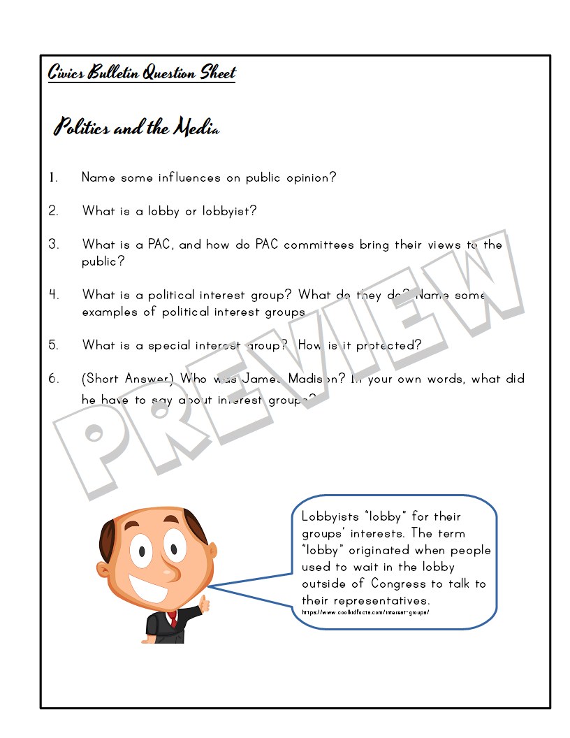 Civically Speaking--Politics and Media | Made By Teachers