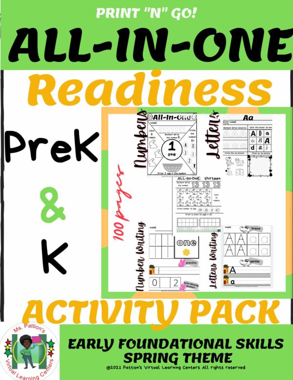 Foundational Skills for Early Learners Workbook Prek-1/ESL | Made By ...