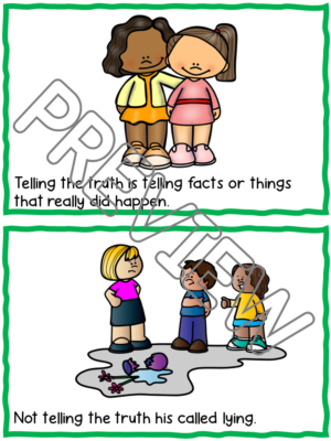 Telling the Truth Social Skills Story | Made By Teachers
