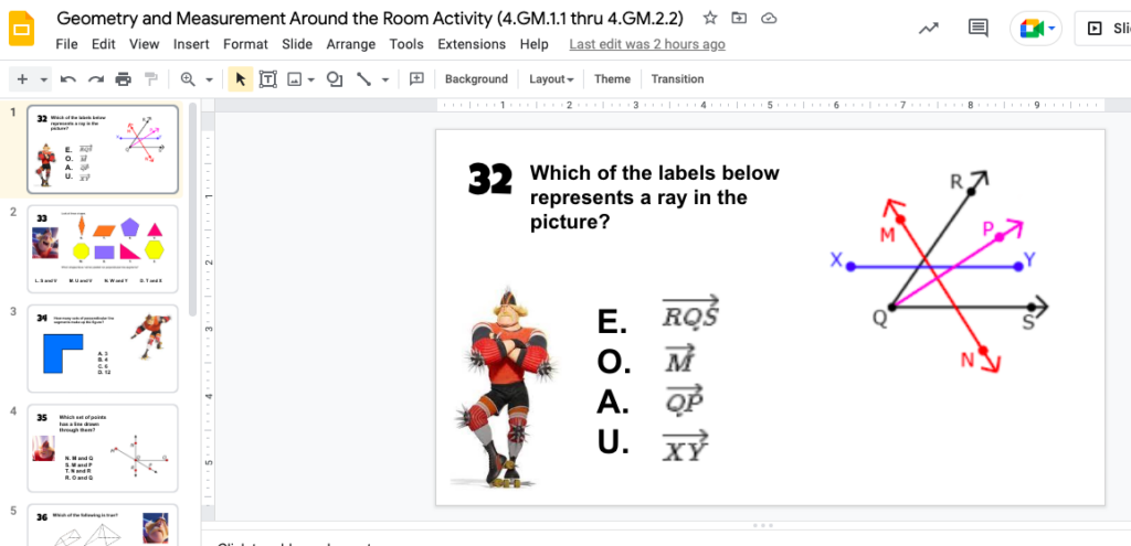 4th Grade Math Rise of Gru State Test Review | Made By Teachers