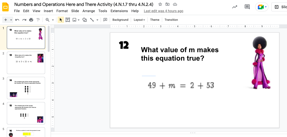 4th Grade Math Rise of Gru State Test Review | Made By Teachers