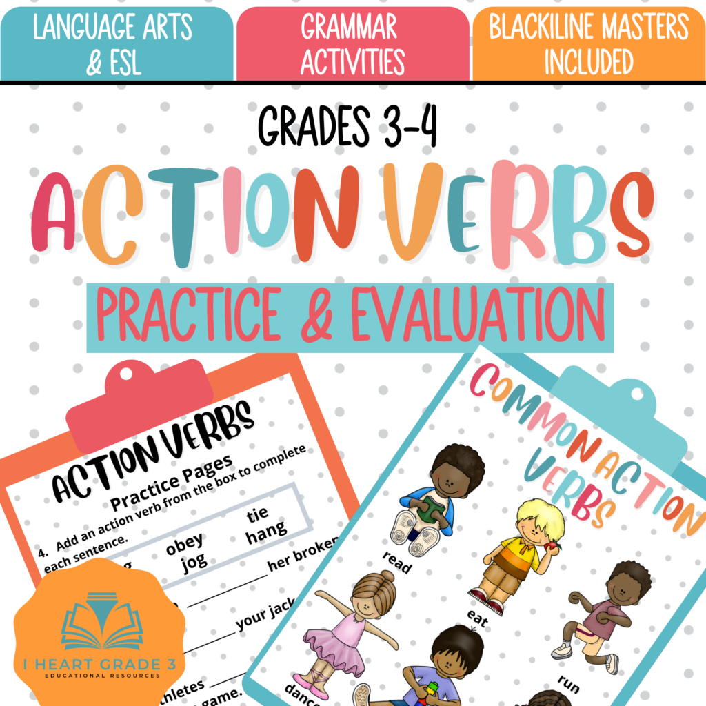 Action Verbs | Made By Teachers