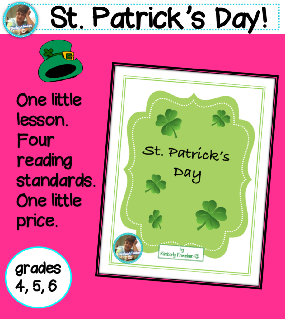 St. Patrick's Day Nonfiction Reading Comprehension Passages with ...