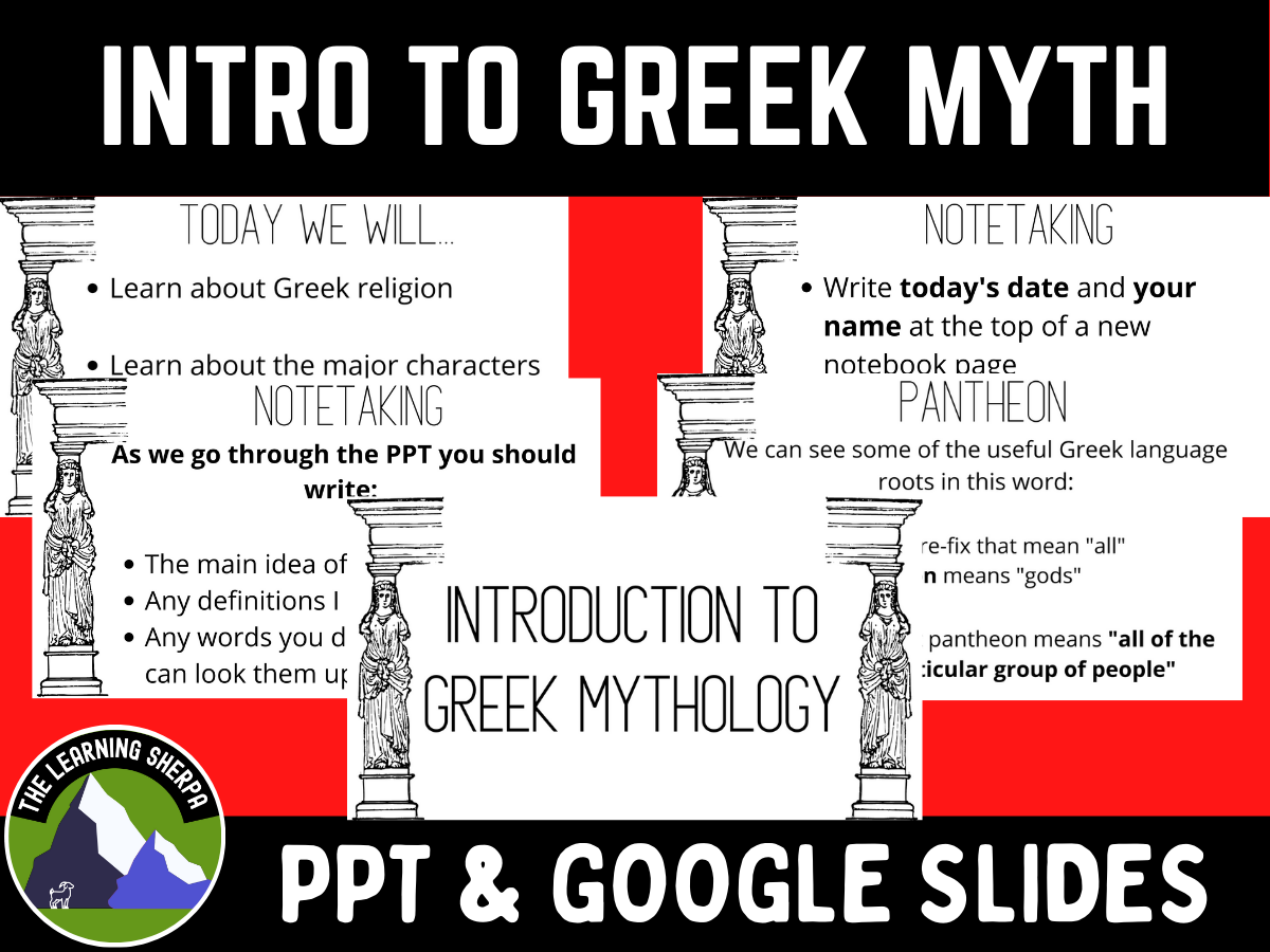 Introduction to Greek Myth | Made By Teachers