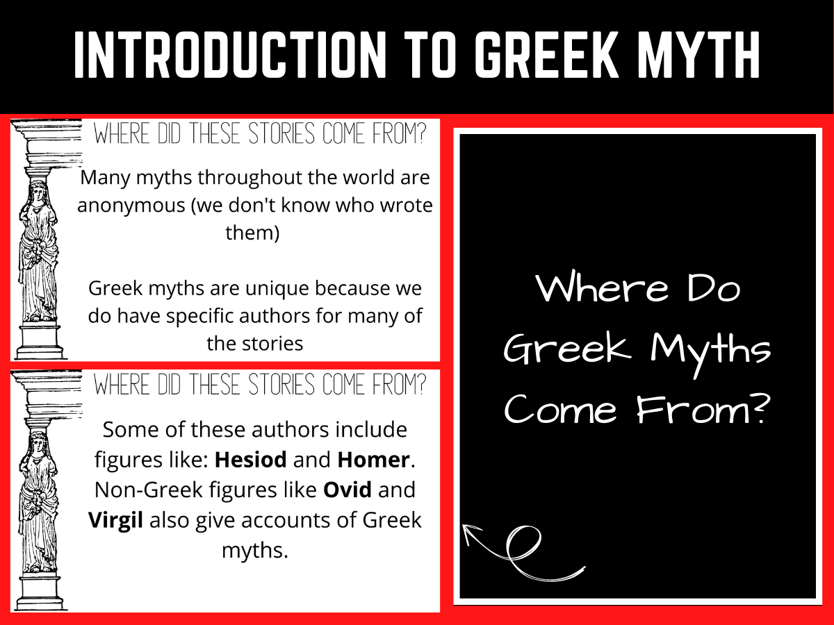 Introduction to Greek Myth | Made By Teachers