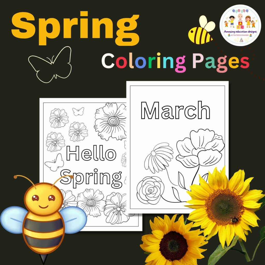 Spring Coloring Pages | Made By Teachers