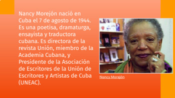 Nancy Morejón: AP Spanish Literature Presentation & Activities | Made ...