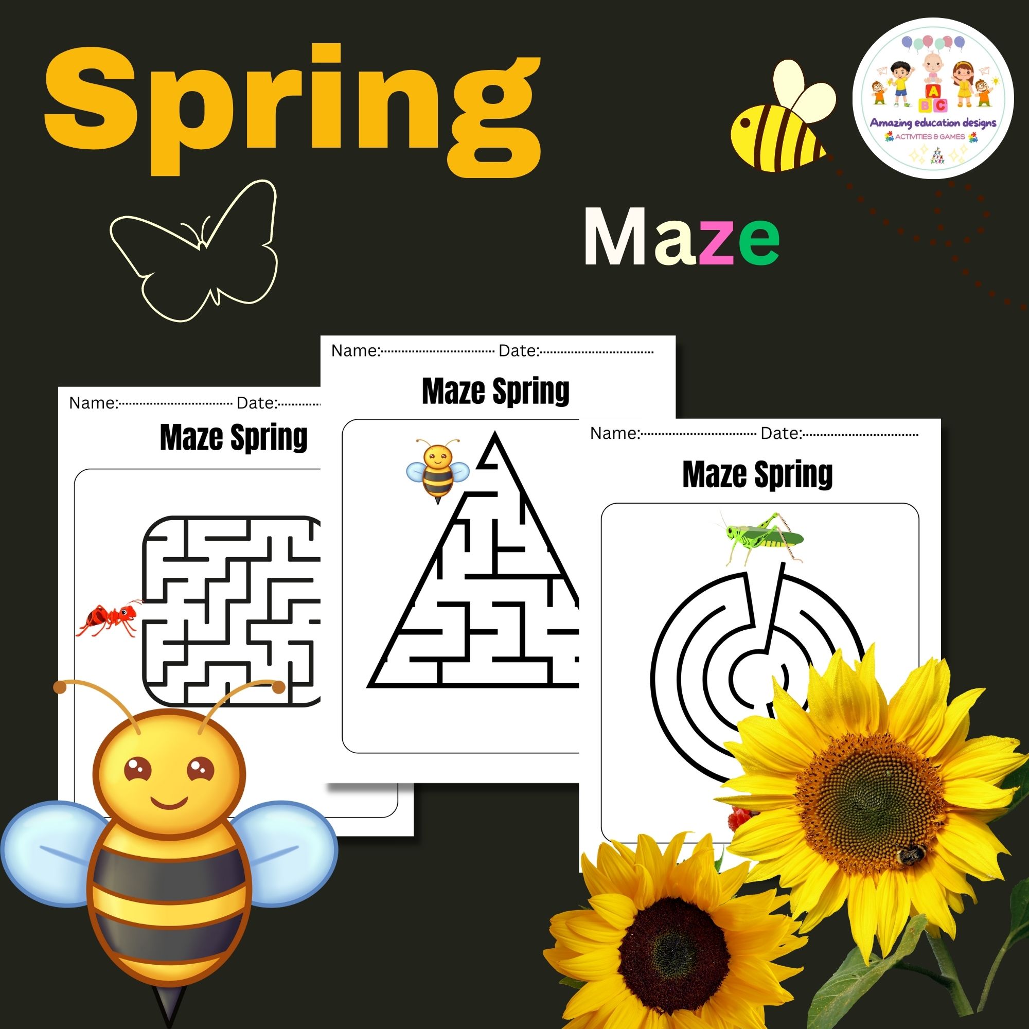 Maze Spring | Made By Teachers