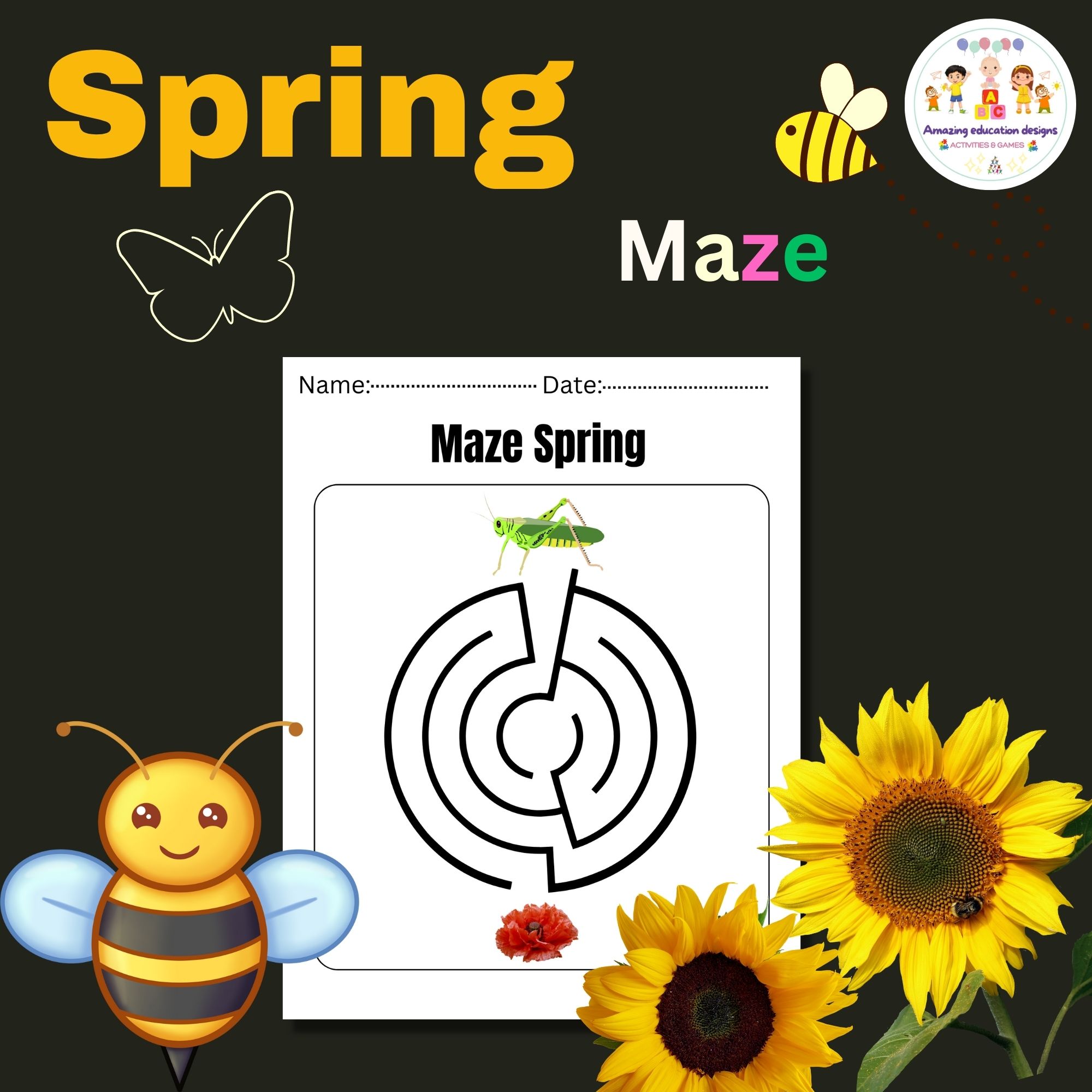 Maze Spring | Made By Teachers