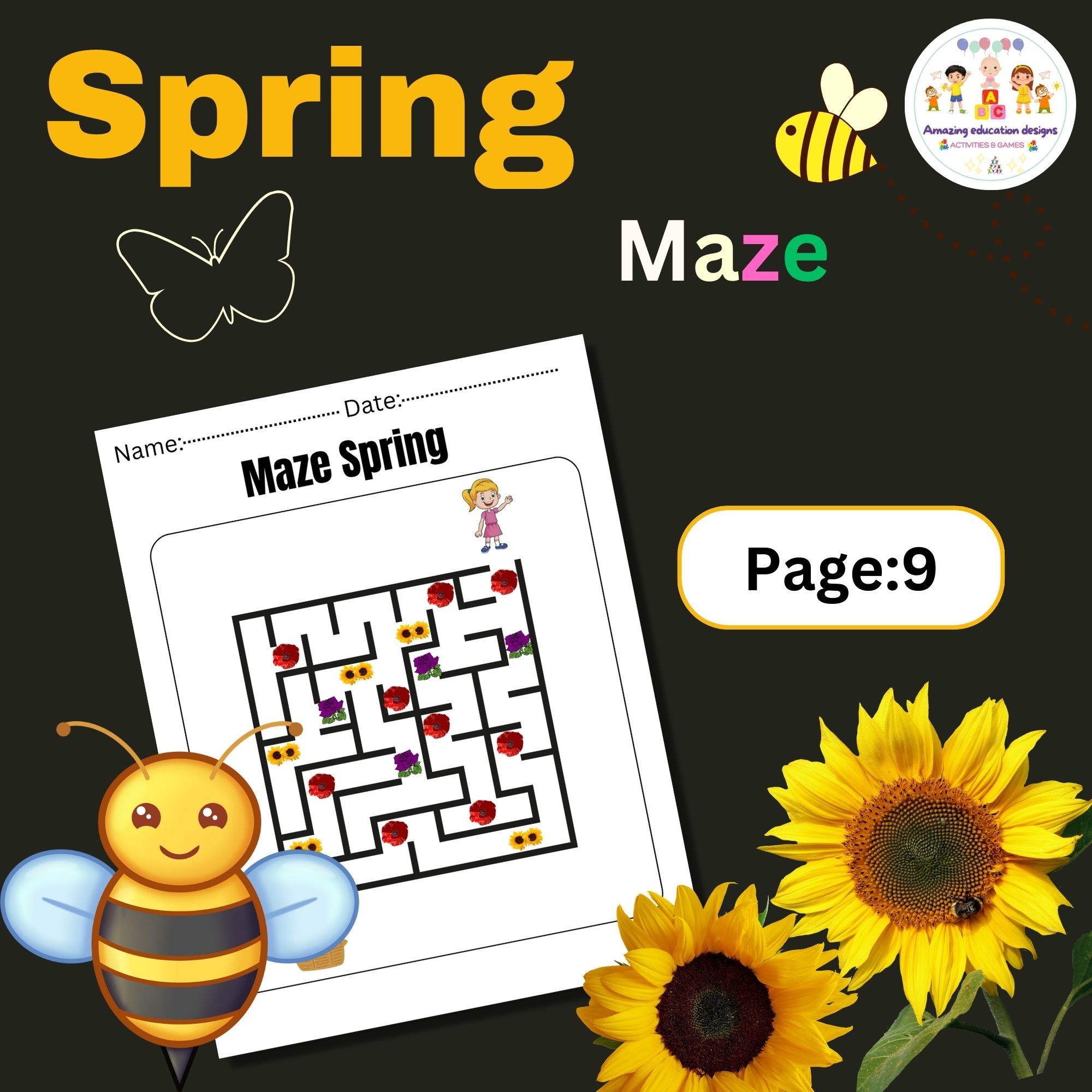 Maze Spring | Made By Teachers