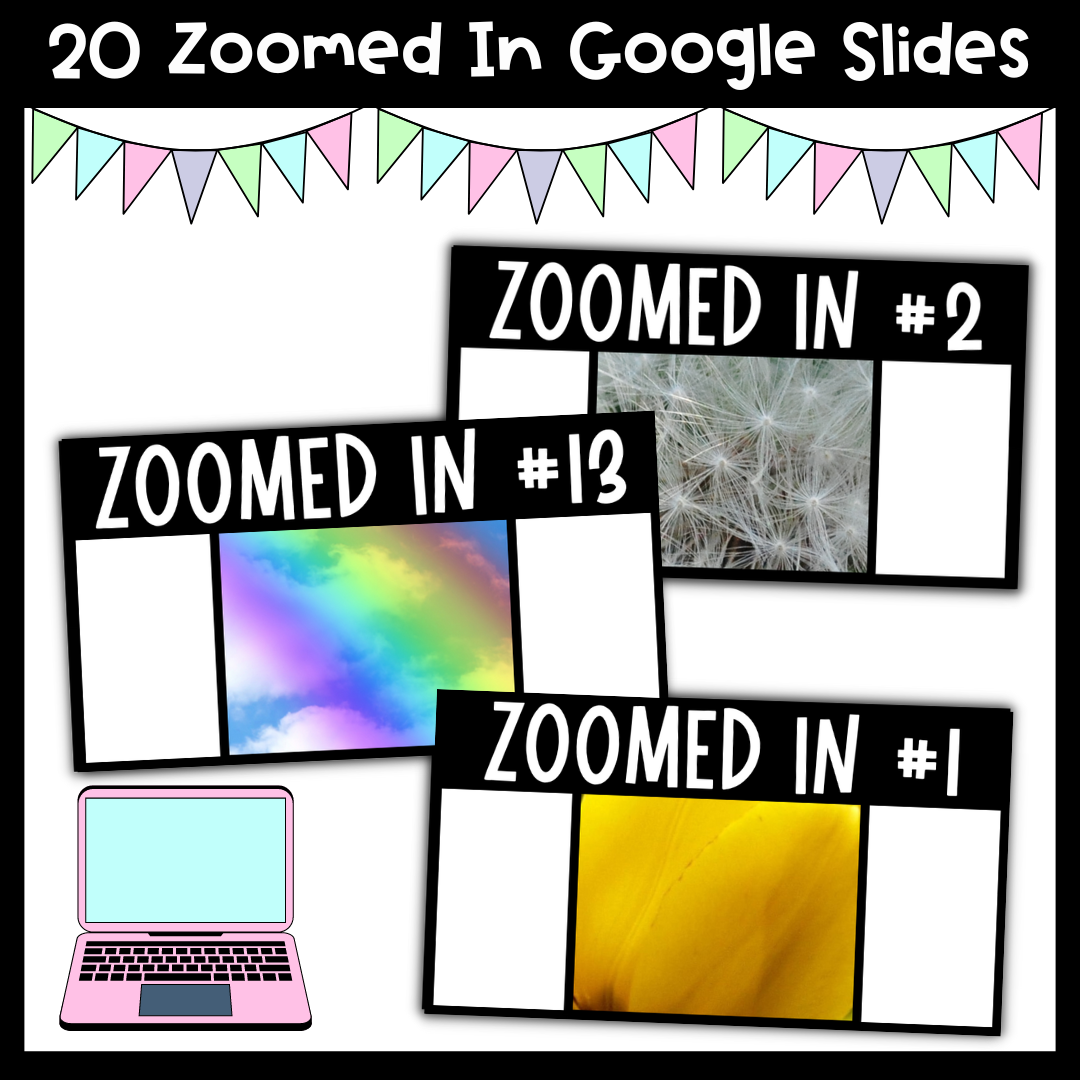 Spring / March / April / May Digital Game - Zoomed In / Guess The ...