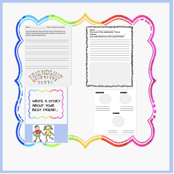 BEST FRIENDS FOR FRANCES BY RUSSELL HOBAN READING & ACTIVITIES UNIT ...