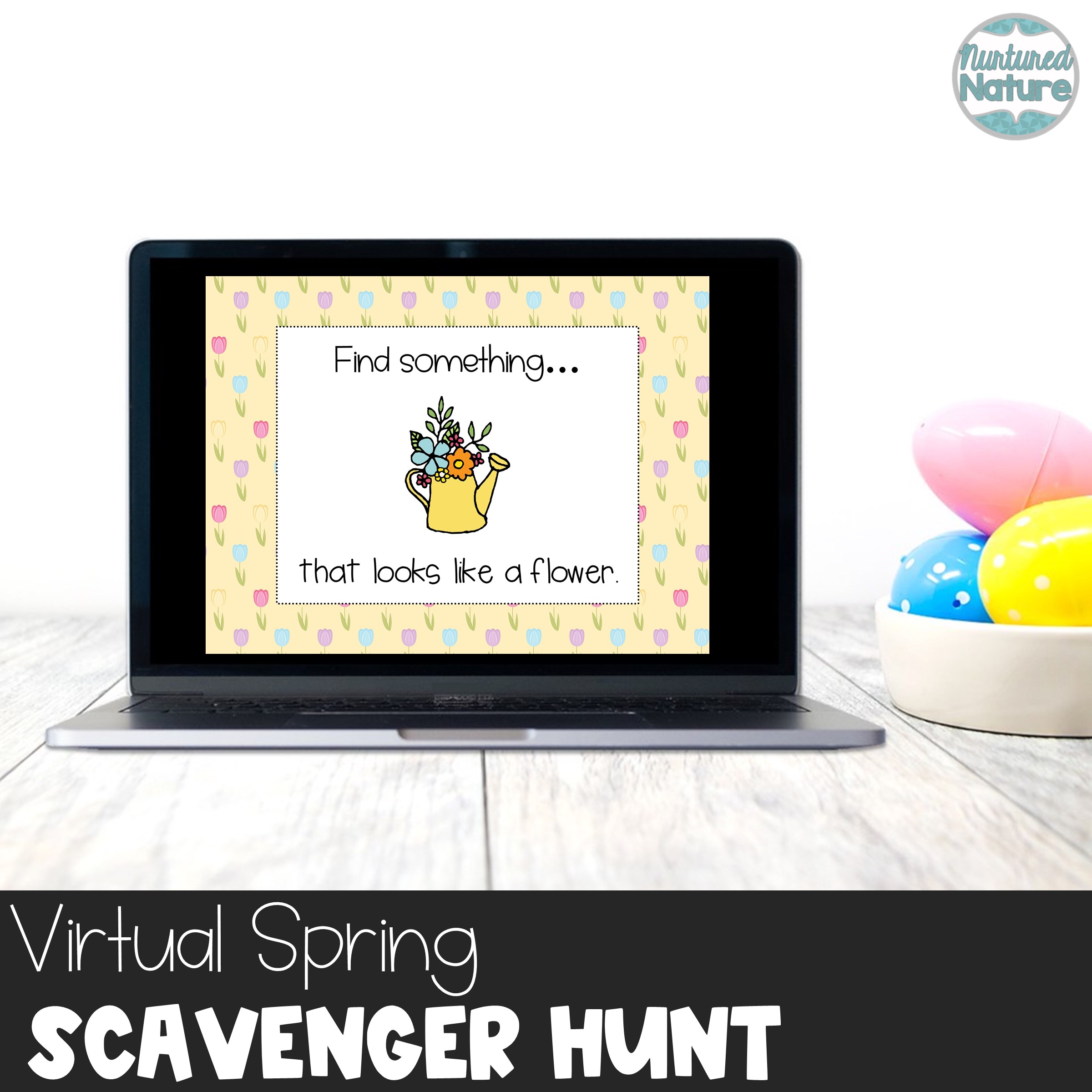 Spring Scavenger Hunt for Kids, Virtual Games for Zoom, Classroom Party ...