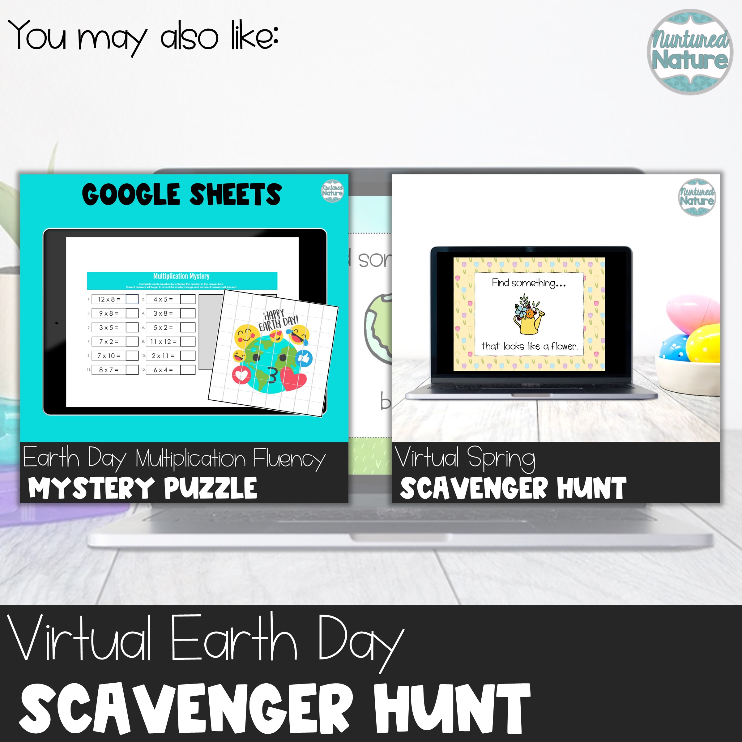 Earth Day Scavenger Hunt for Kids Inside House, Earth Day Activities ...