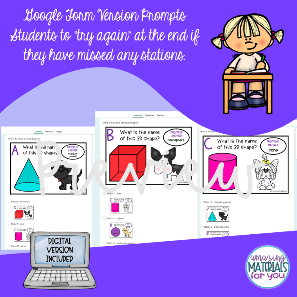 3D Shapes Scavenger Hunt | Made By Teachers