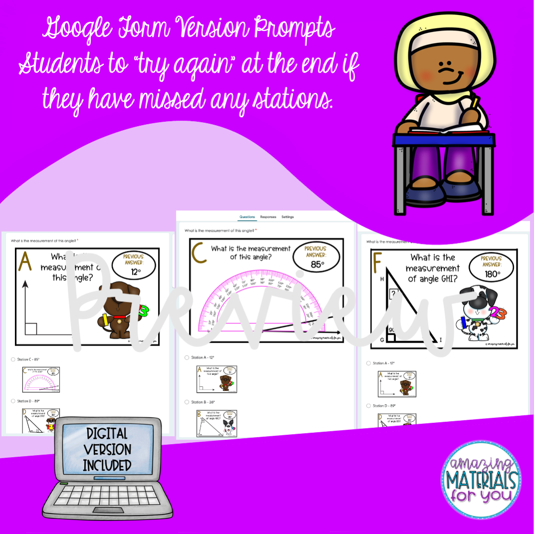 Measure Angles and Triangles Scavenger Hunt | Made By Teachers