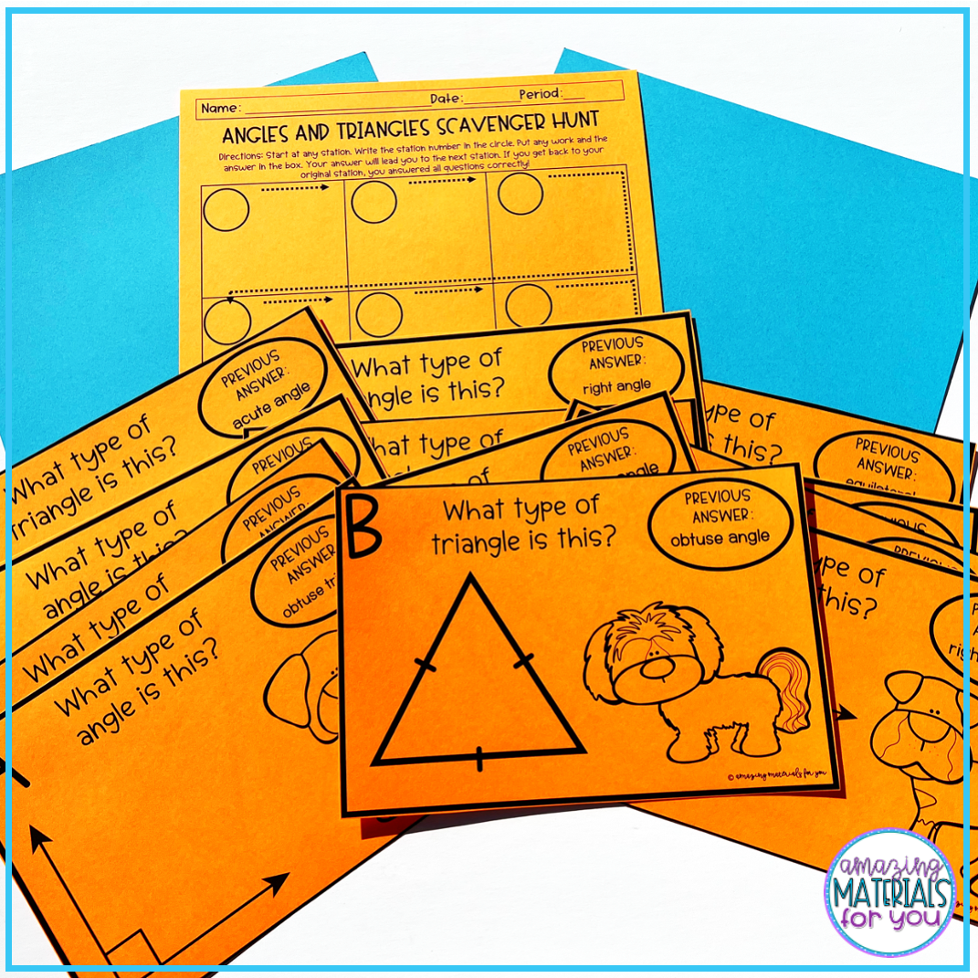 Types of Angles and Triangles | Made By Teachers