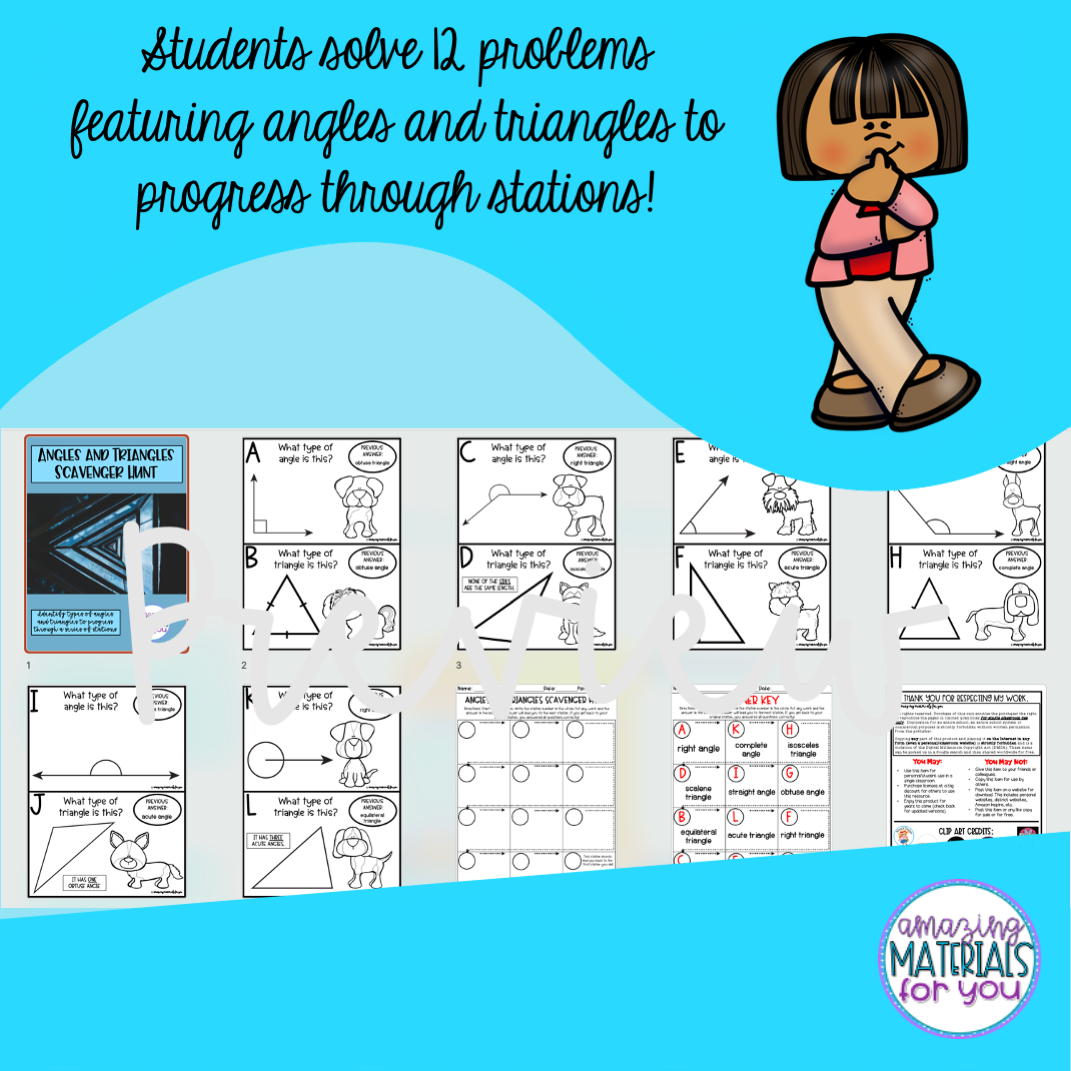 Types of Angles and Triangles | Made By Teachers