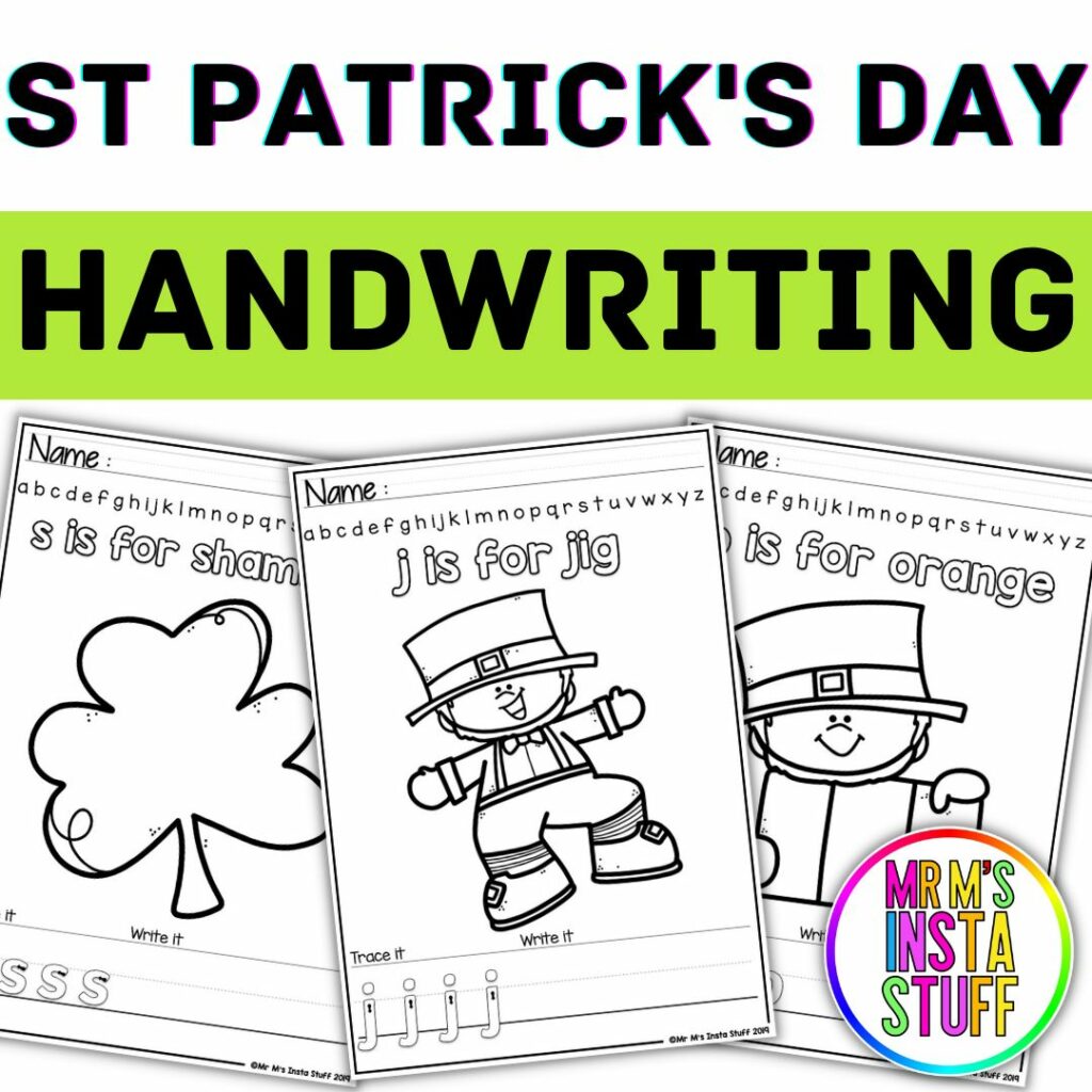 St Patrick's Day Handwriting Practise | Made By Teachers