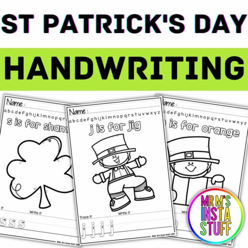 St Patrick's Day Handwriting Practise | Made By Teachers