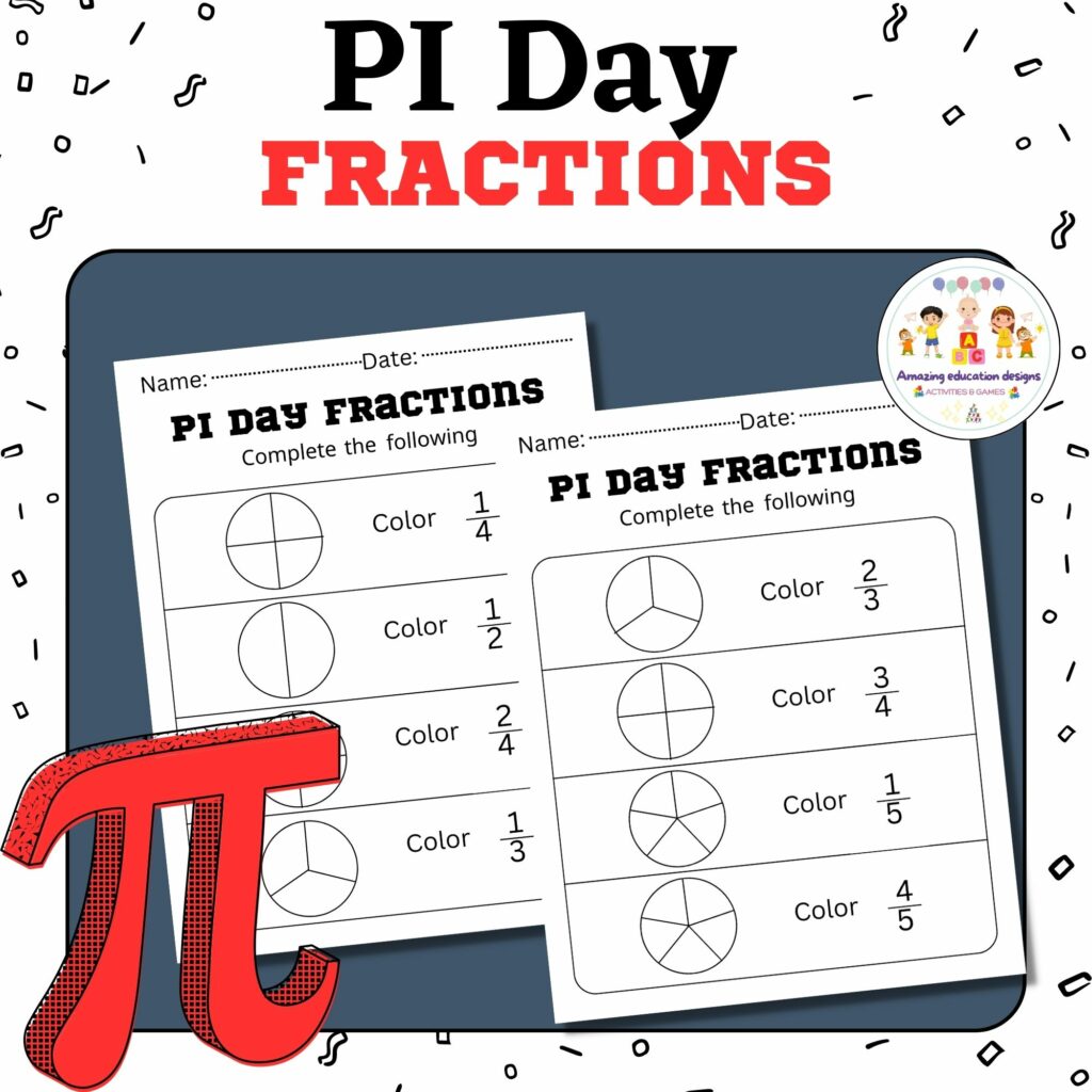 Pi Day Fractions | Made By Teachers