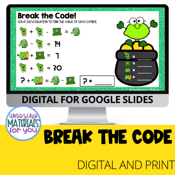 Break the Code | St Patricks | Made By Teachers