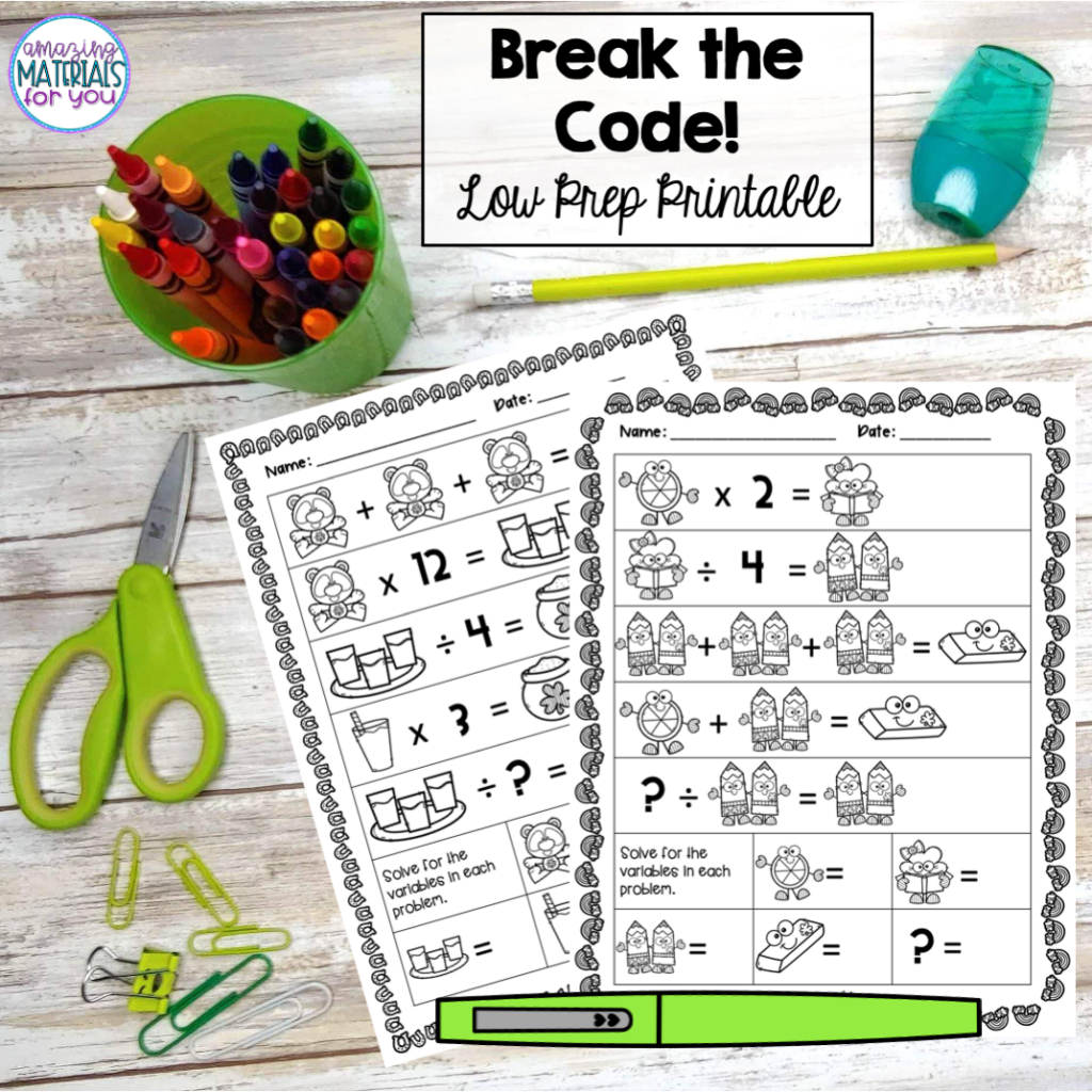 Break the Code | St Patricks | Made By Teachers