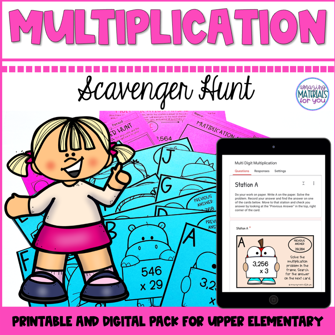 Fifth Grade Math Printable Mazes | Made By Teachers