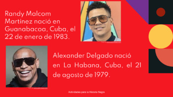 Biography in Spanish - Gente de Zona (Singers) - Cuba | Made By Teachers