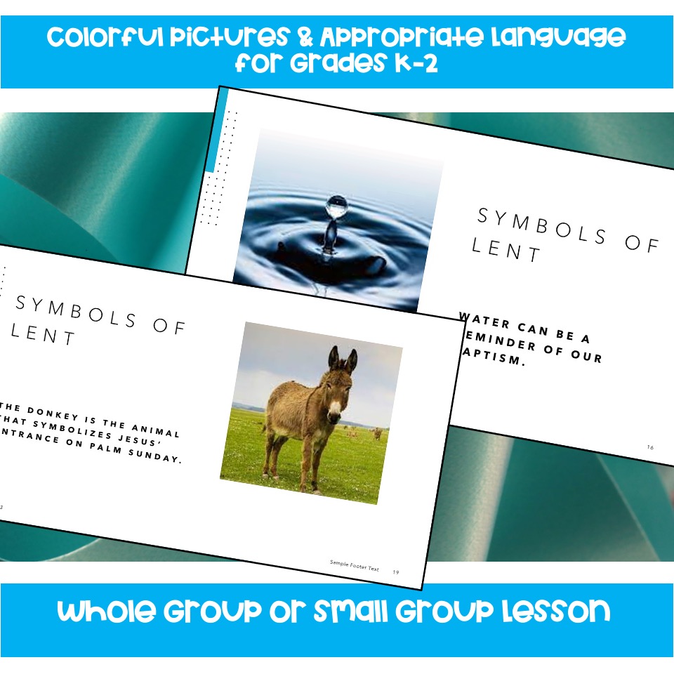 Lenten Season for Children K-3 | Made By Teachers