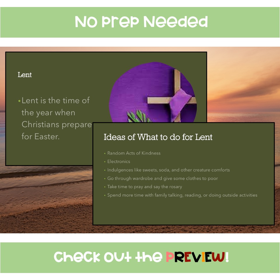 From Ash Wednesday to Easter Sunday | Made By Teachers