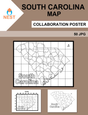 South Carolina Map Collaboration Poster | Made By Teachers