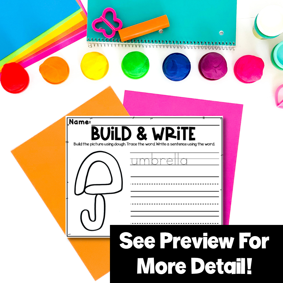March St. Patrick's Day Writing Prompts & Center | Kindergarten and ...