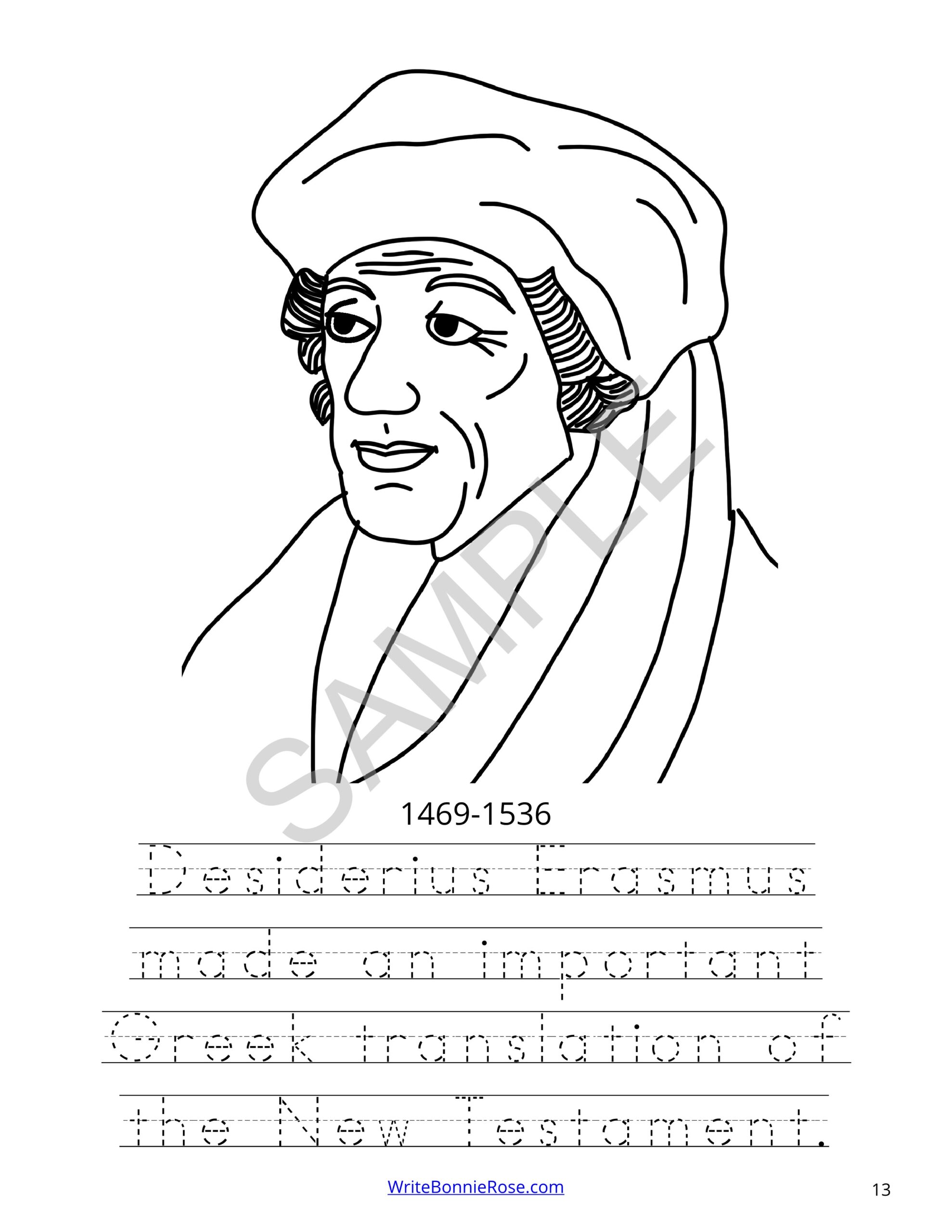 Leaders of the Renaissance Coloring Book-Level B | Made By Teachers