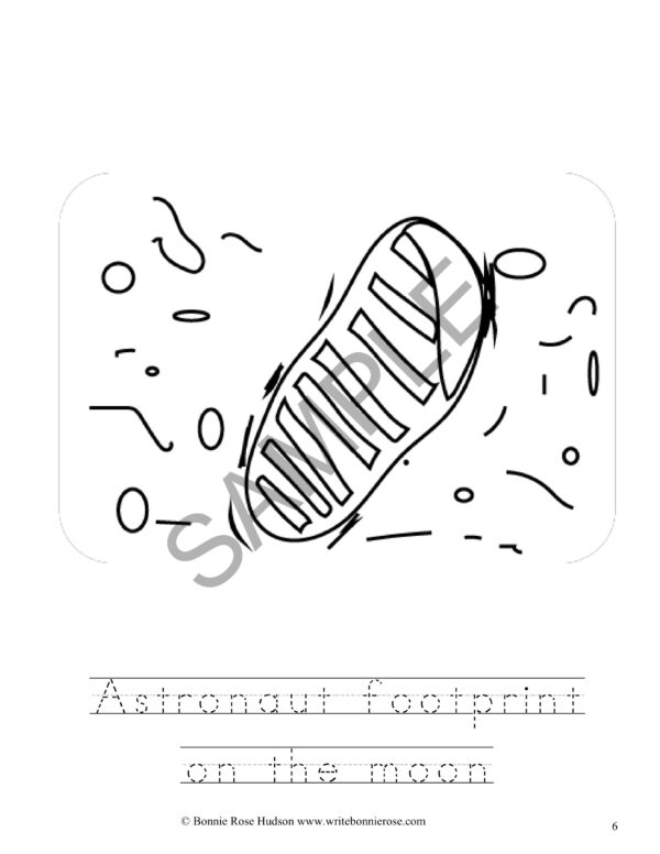 Lunar Landing Coloring Book-Level A | Made By Teachers