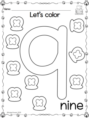 St. Patrick's Day Preschool Math Worksheet No Prep | Made By Teachers