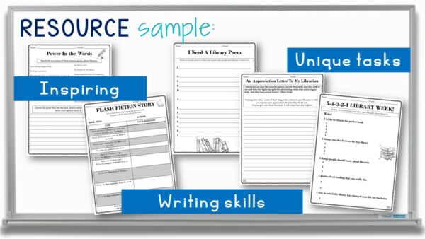 National Library Week 2023 Activities and Bell Ringers Morning Work ...