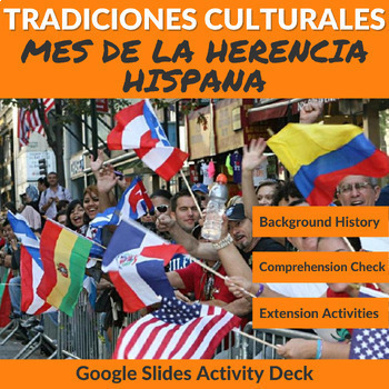 Hispanic Heritage Month Presentation & Activities (Spanish & English ...