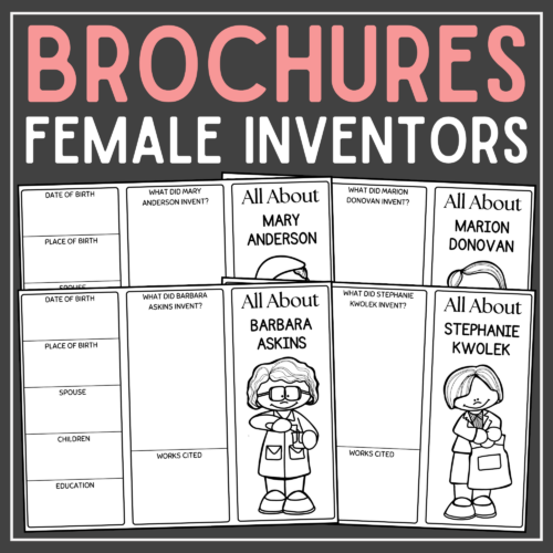 Female Inventors Research Projects | Women's History Month Biography ...