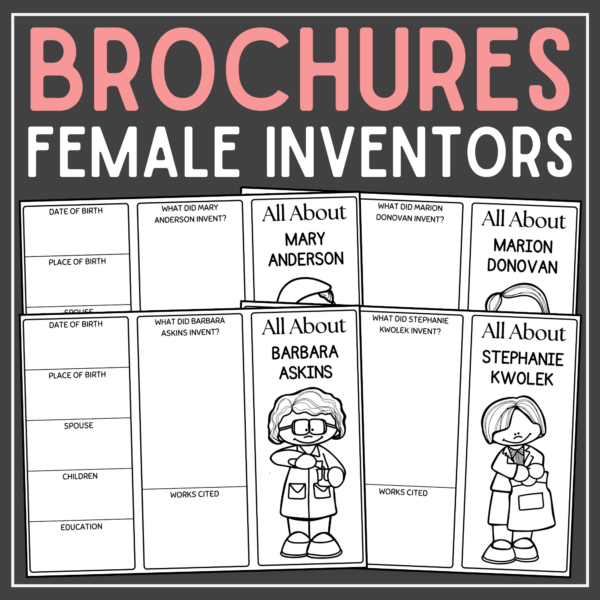 Female Inventors Research Projects | Women's History Month Biography ...